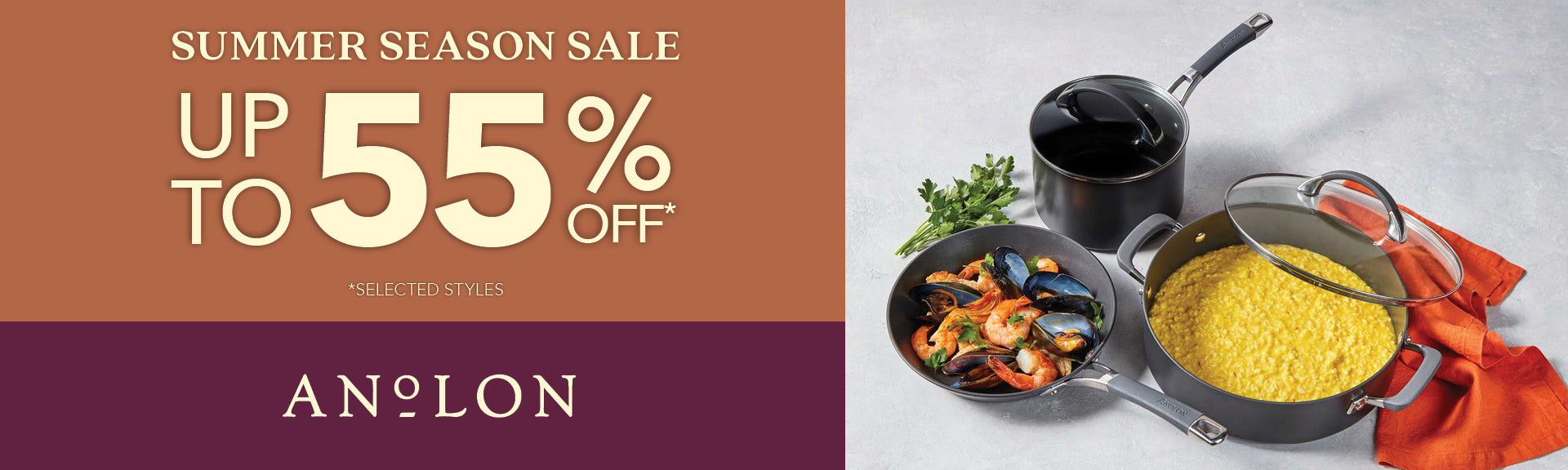 Shop Professional Quality Cookware Online | Anolon Australia